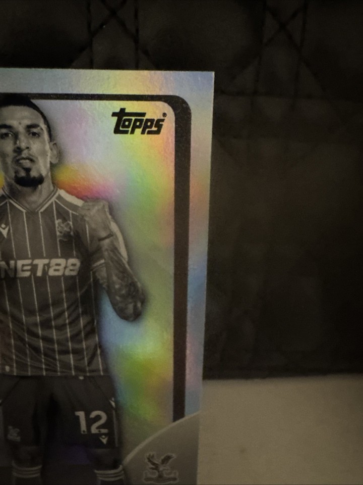 Topps Premier League Daniel Munoz Crystal Palace Black & White Parallel ...