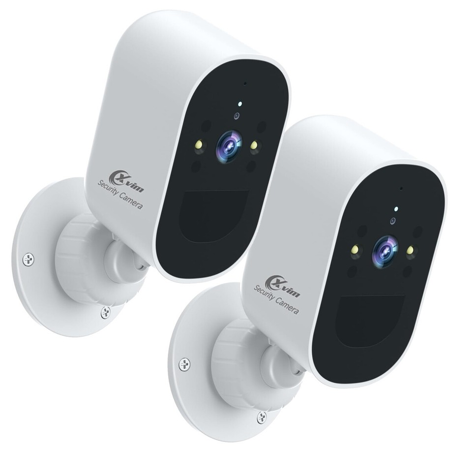 XVIM Solar Battery Powered Wireless WiFi Outdoor Home Security Camera ...