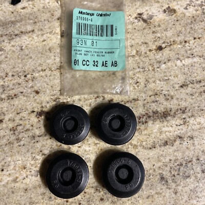 1965 - 1968 Mustang Front Inner Fender Rubber Plugs 1966 1967 Mustangs ...