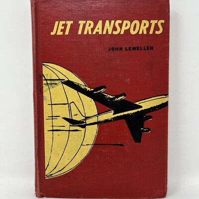Jet Transports by John Lewellen 1955 HC Book | eBay