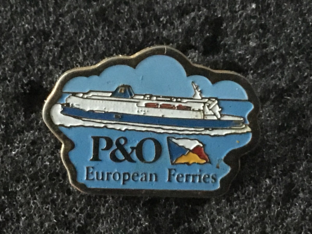 P And O Ferries Logo Pride Of Rotterdam Ferry (P&O FERRIES)