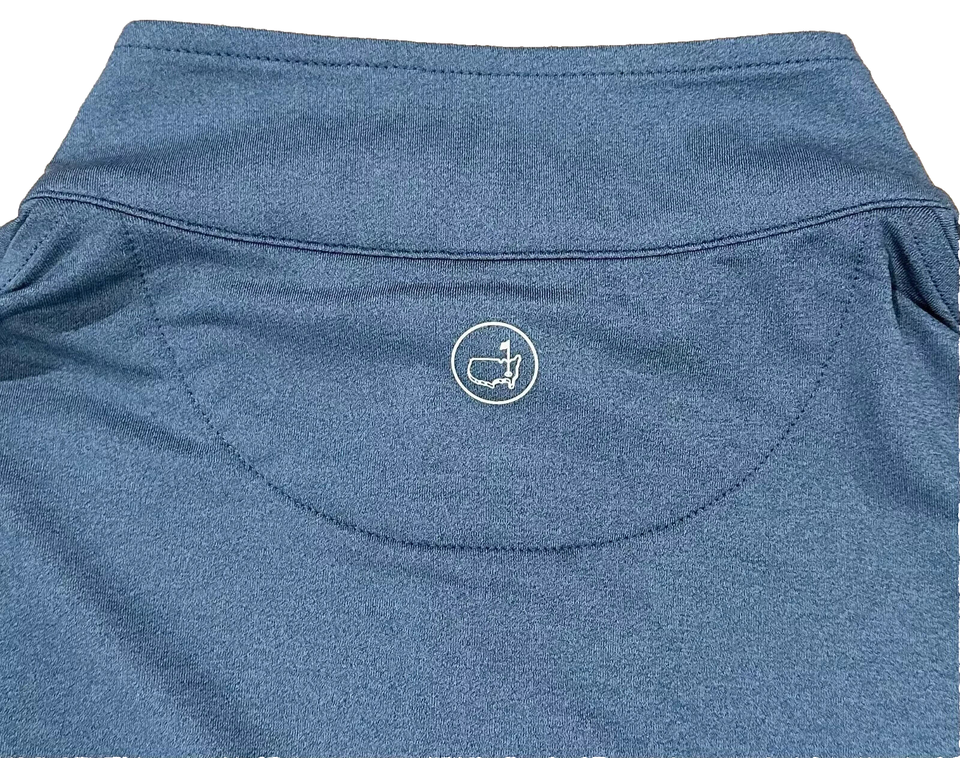 2026 Masters Peter Millar 1/4 Quarter Zip Golf Pullover Jacket Navy ...