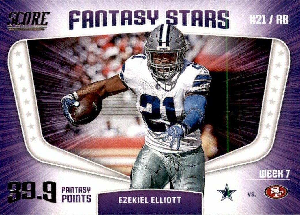 2018 Score Fantasy Stars Parallel Insert Football Card - You Pick | eBay