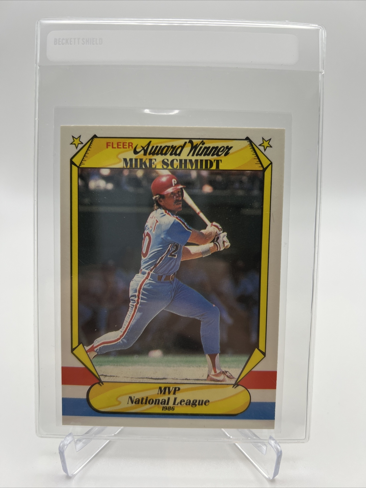 1987 Fleer Award Winner Mike Schmidt Baseball Card #36 Mint FREE ...