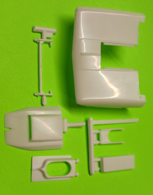 1966 Malibu SS 1/24 Revell Tilt Flip Front Clip Hood Fenders Scoop Race ...