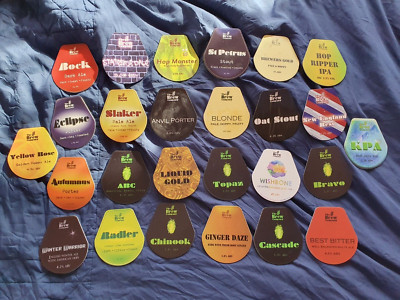 Beer pump clip job lot 26 badges BREW COMPANY brewery real ale CLOSED ...