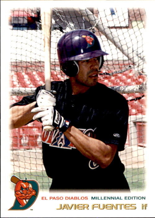 2000 El Paso Diablos Grandstand #12 Javier Fuentes Austin Texas TX ...