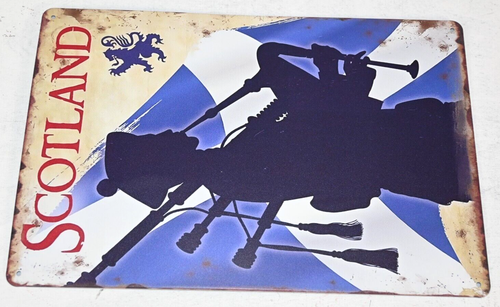 Scotland Metal/Tin Sign Size 12" X 8" New In Package | eBay