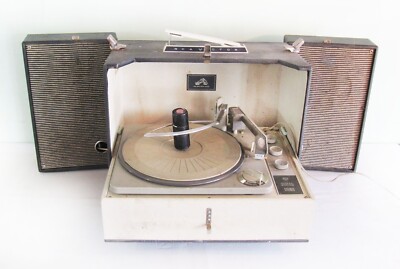 Vintage RCA Victor 4VC51 Portable Tube Record Player Console - Parts or ...