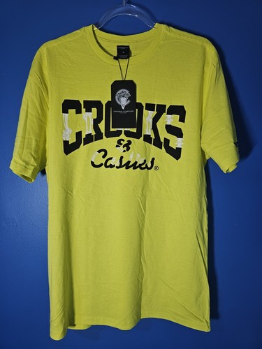 Crooks & Castles Men's T-Shirt Graphic Bright Premium Tee Sz M Lowest ...