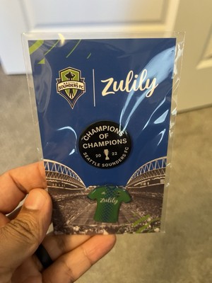 Zulily Seattle Sounders Football Club 2022 Champions Of Champions Lapel ...