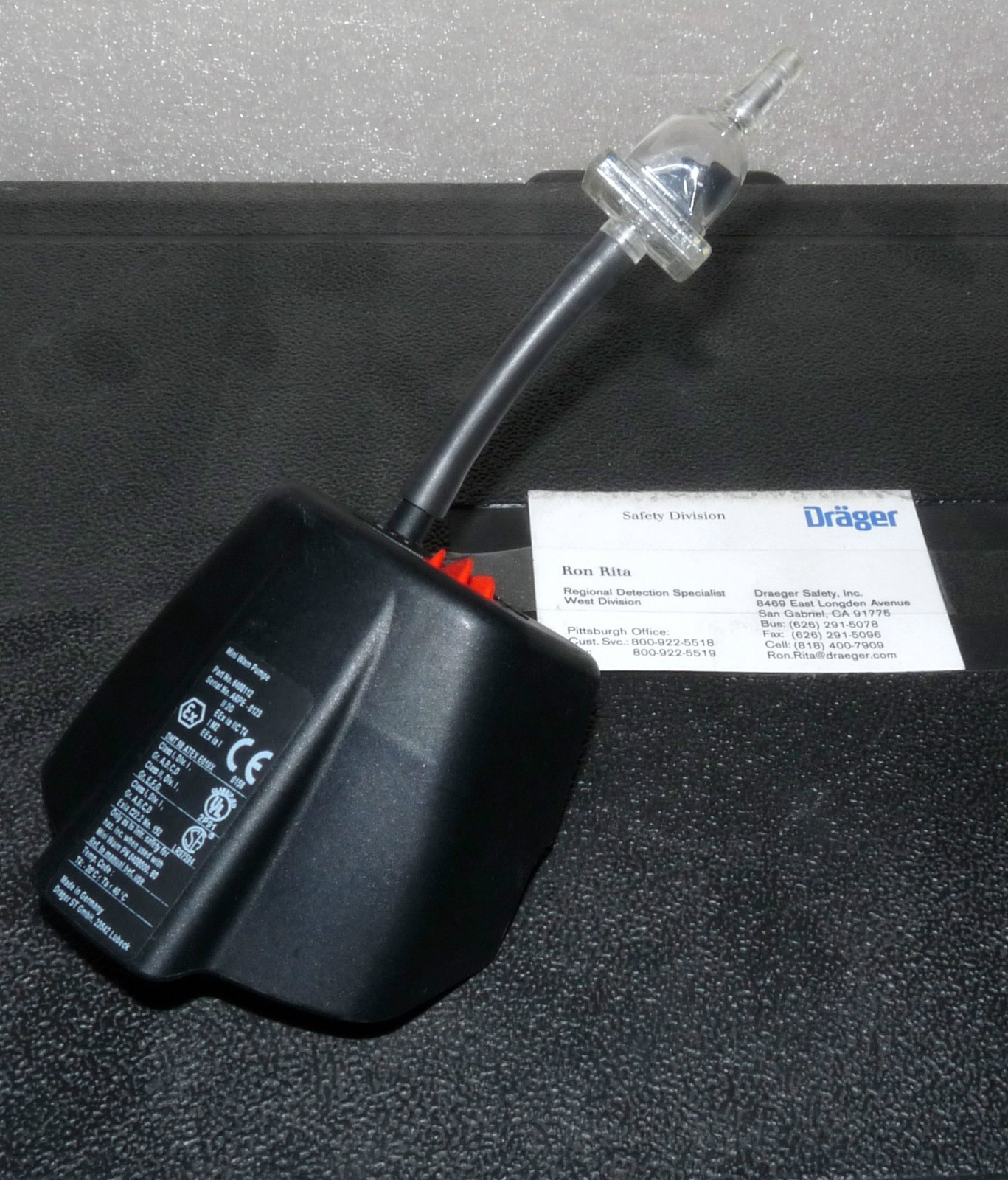 DRAGER DRAEGER 6408120 MINIWARN MULTI-GAS MONITOR DETECTOR 6408112 ...