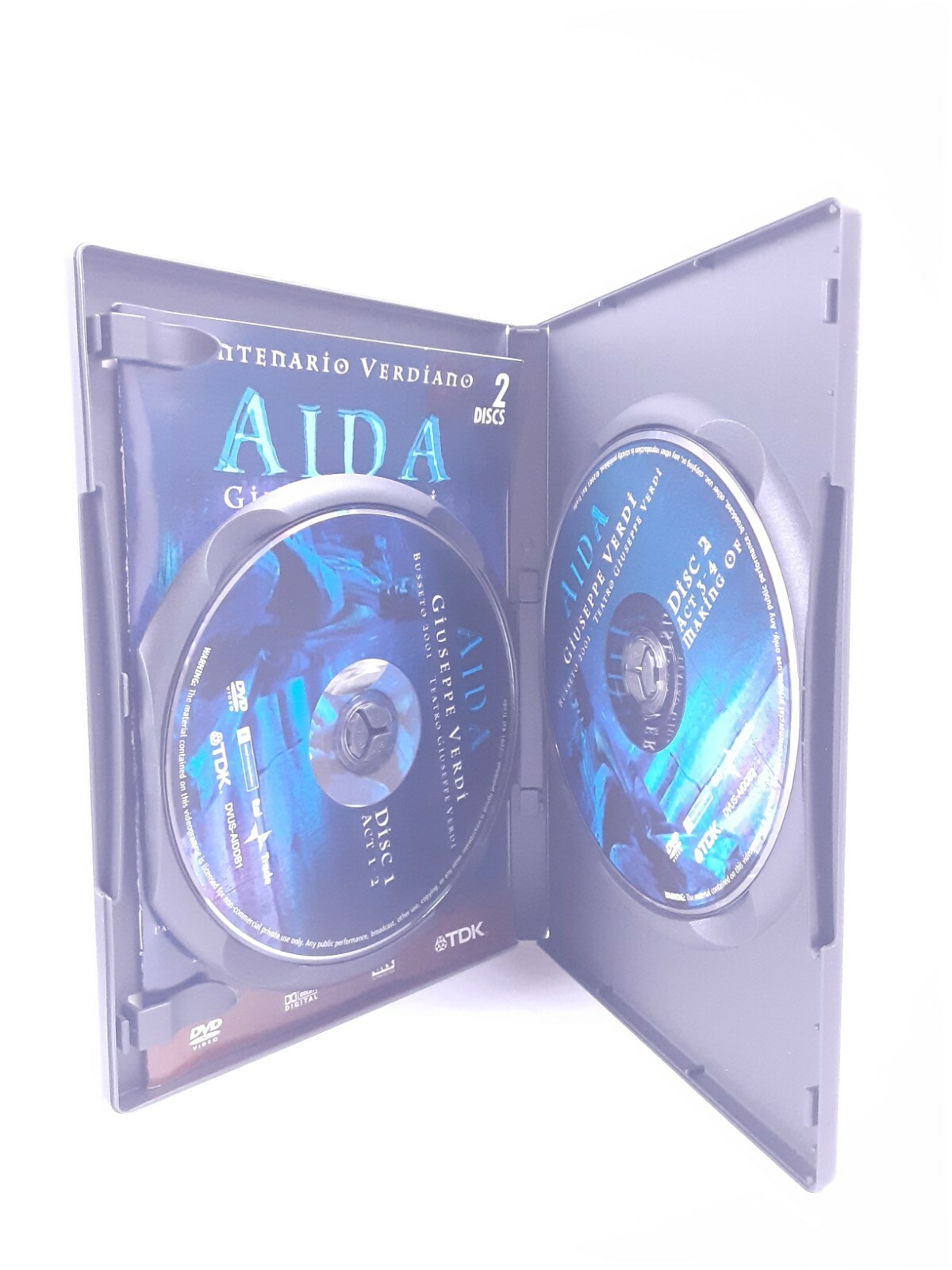 Aida Giuseppe Verdi DVD, 2002, 2-Disc Set Rai Trade TDK 824121000011| eBay