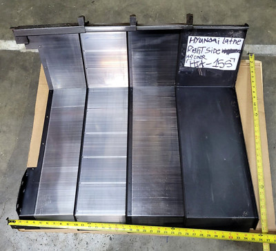 HYUNDAI HIT-15S LATHE PARTS, WAYCOVER RIGHT SIDE PROTECTOR APPROX. 36 ...
