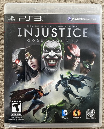 Injustice: Gods Among Us - Playstation 3 [video game] Complete with ...