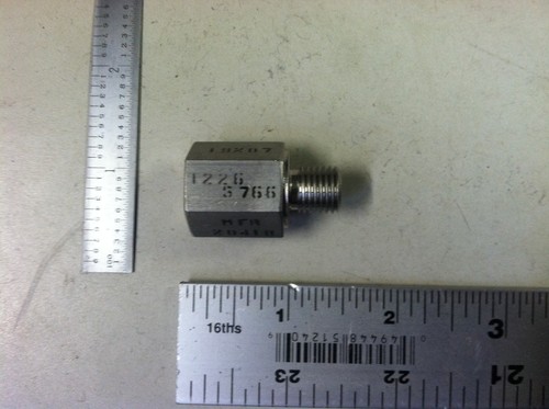 Stainless Steel Straight Pipe to Tube Adapter 12265766 4730-01-083-5341 ...