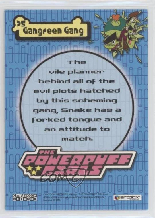 Powerpuff Girls Gangreen Gang Snake