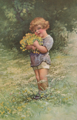 CARTOLINA TEMATICA BAMBINI INFANZIA GIOCHI FELICITA ANIMALI VIAGGIATA ...