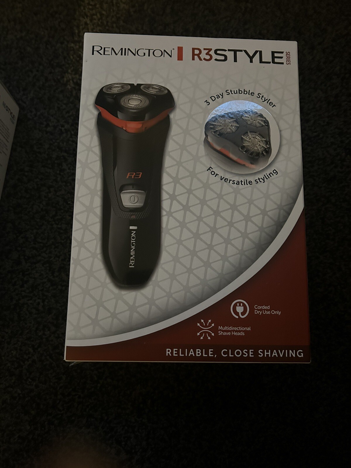 Remington R3000 Series Rotary Shaver - Black for sale online | eBay