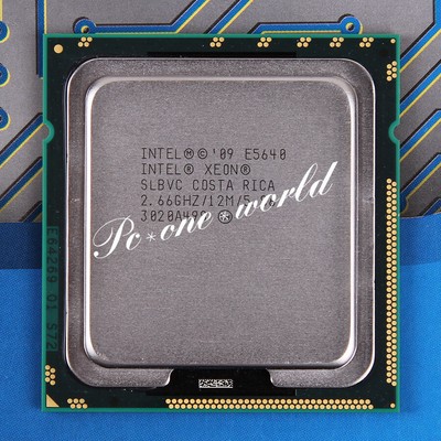 100% OK SLBVC Intel Xeon E5640 2.66 GHz Quad-Core Processor CPU | eBay