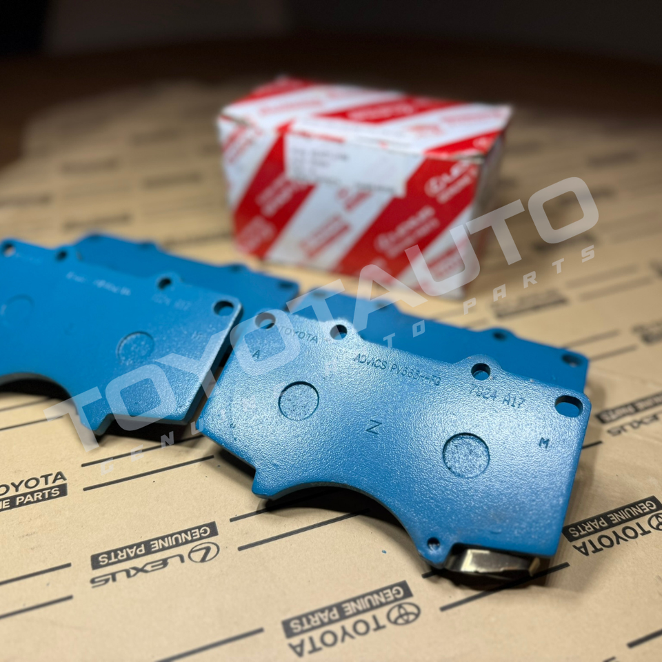 Toyota 4RUNNER GX460 Front and Rear BRAKE PADS SET OEM 04465-AZ200 ...