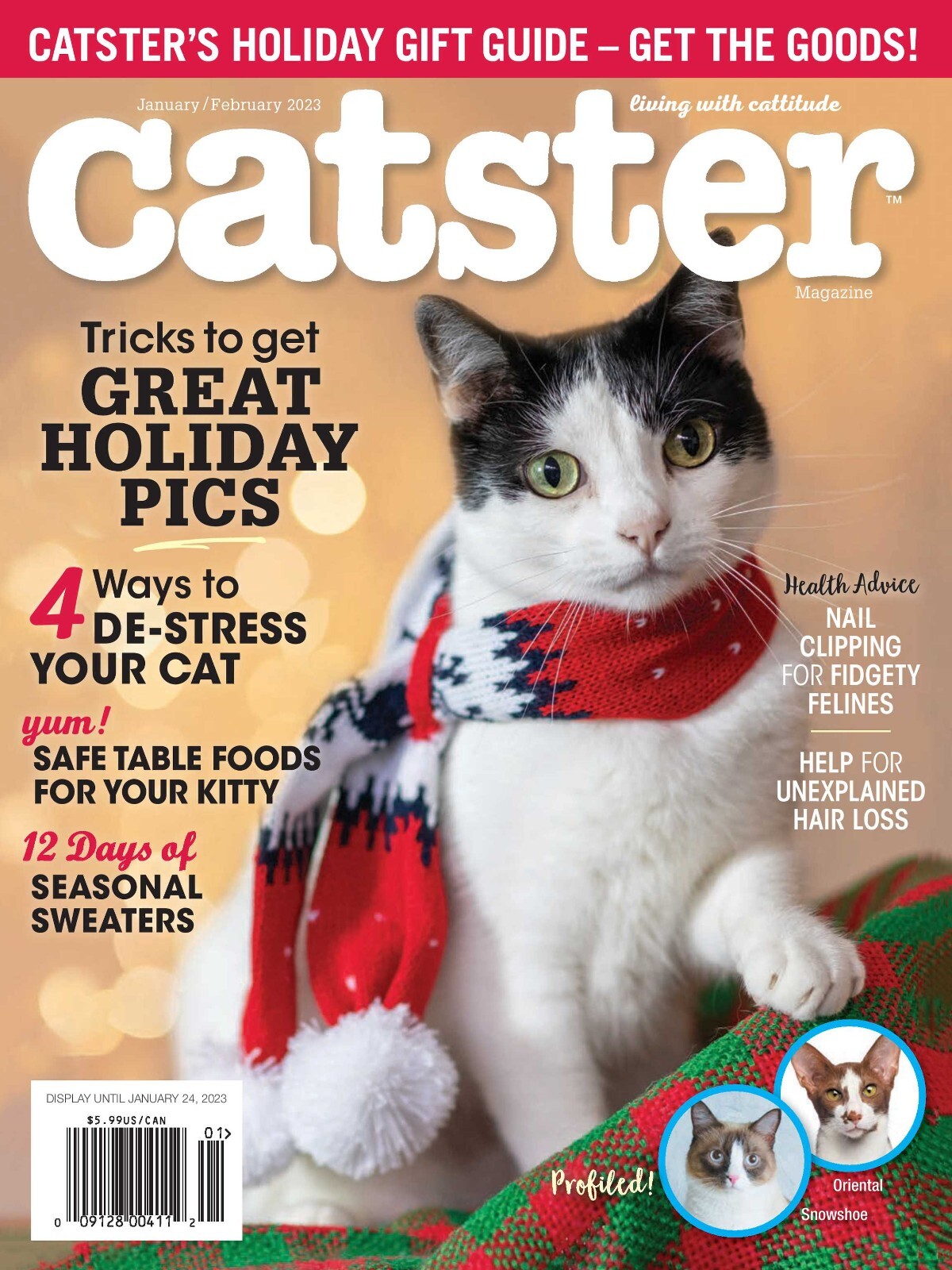 CATSTER MAGAZINE | JAN/FEB 2023 | GREAT HOLIDAY PICS | eBay