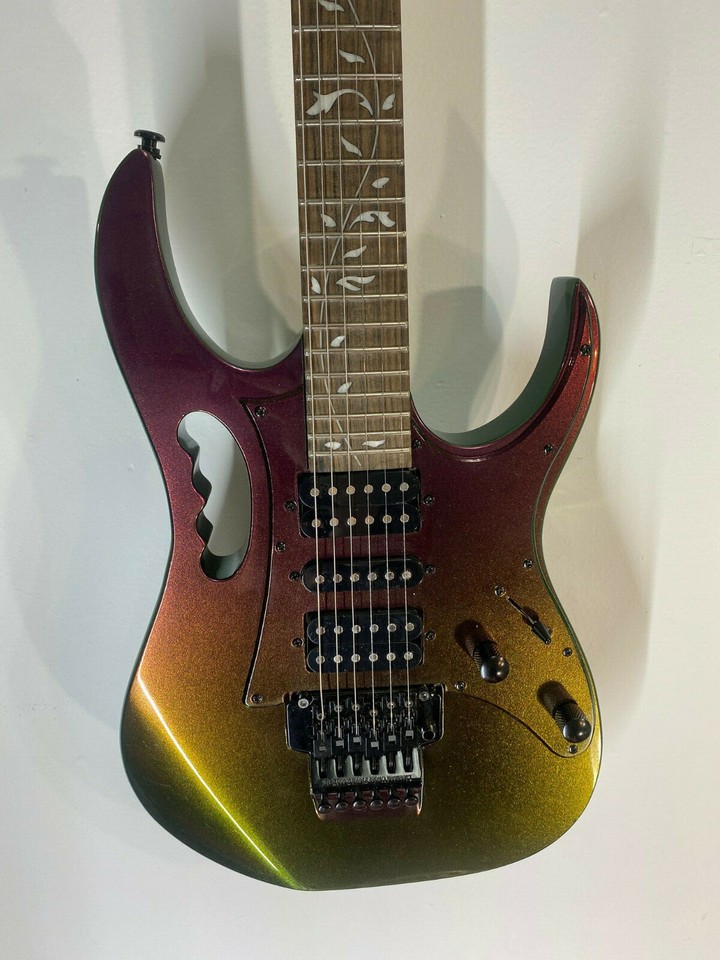 Custom painted Guitar Amazing Color Shifting One Of A Kind Custom Built ...