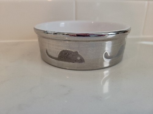 SPOT Ethical Products Mouse Titanium Ceramic Cat Food Bowl or Water ...