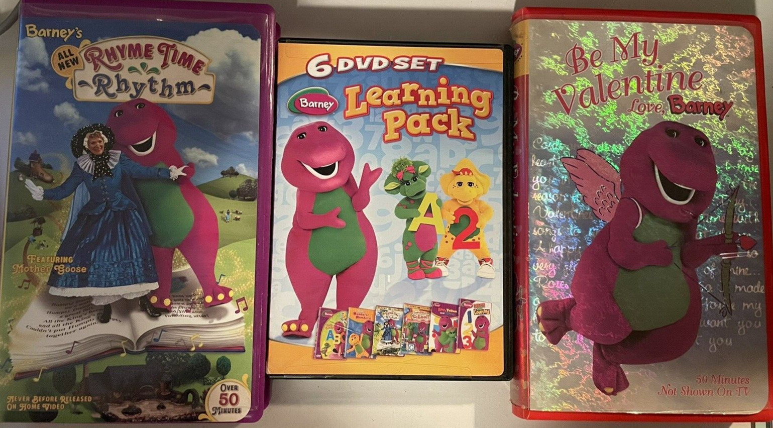 BARNEY DVD LOT Learning Kids Toddler 1990's | Grelly USA