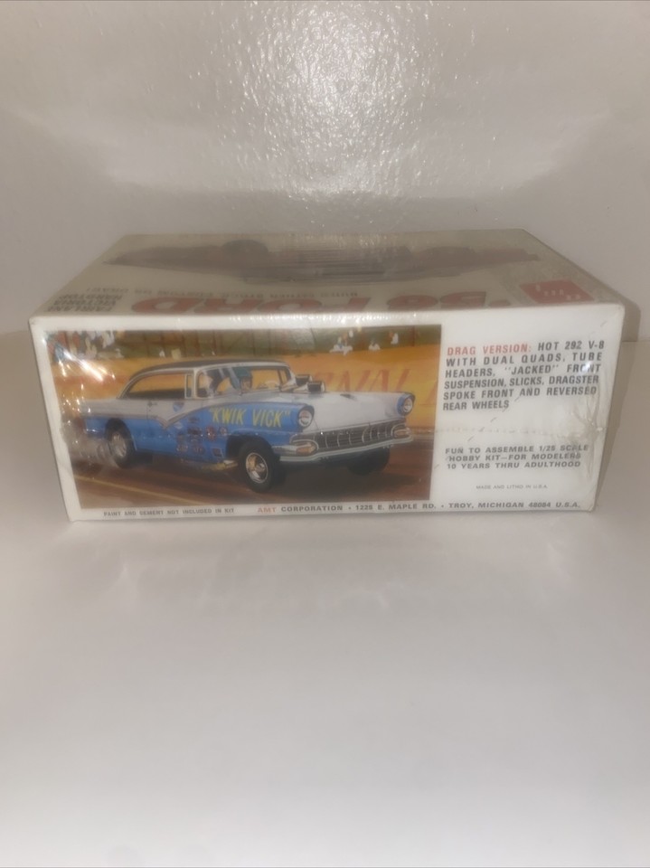 AMT ‘56 Ford Fairlane Victoria Hardtop Model Kit Sealed | eBay