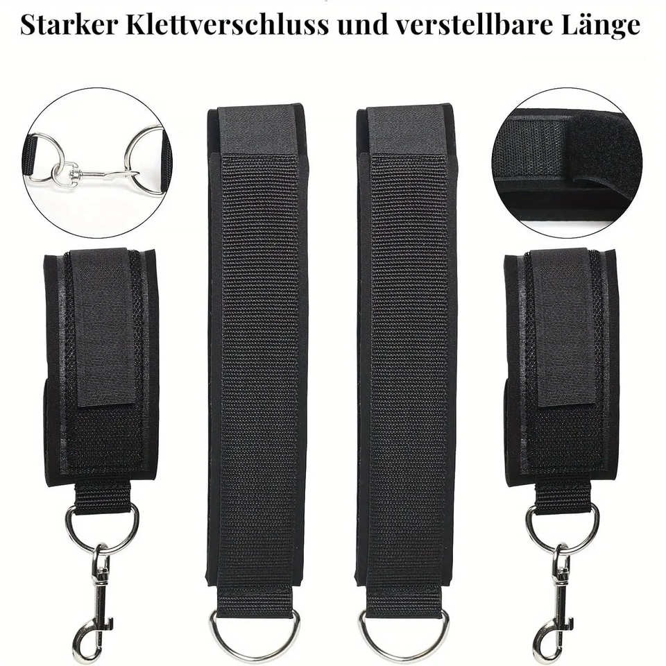 Restraint Handcuffs Ankle Cuff Wrist To Thigh Cuffs Leg Open Leg ...