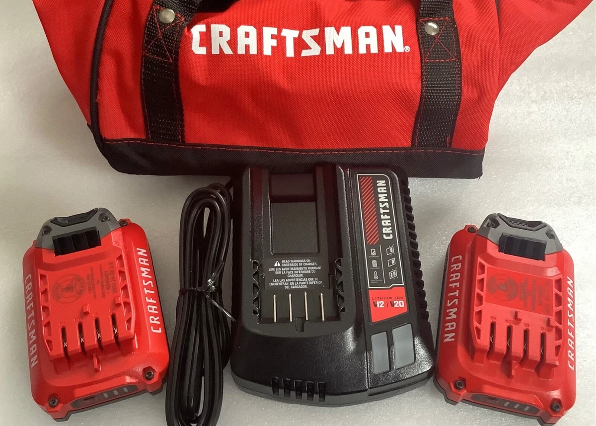 Craftsman 20V MAX 20 Volts Lithium-Ion Battery Rapid, 48% OFF