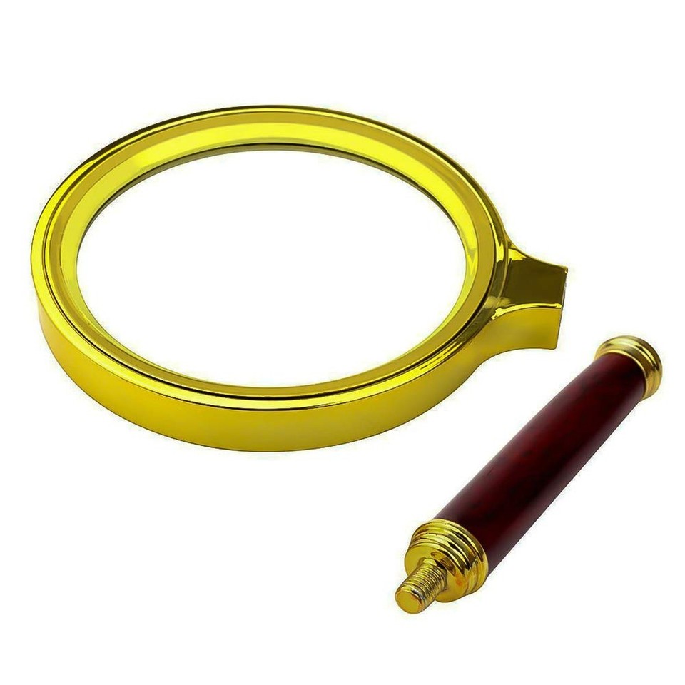 Magnifying Glass 6X Magnification Magnifier Handheld Magnifier for ...