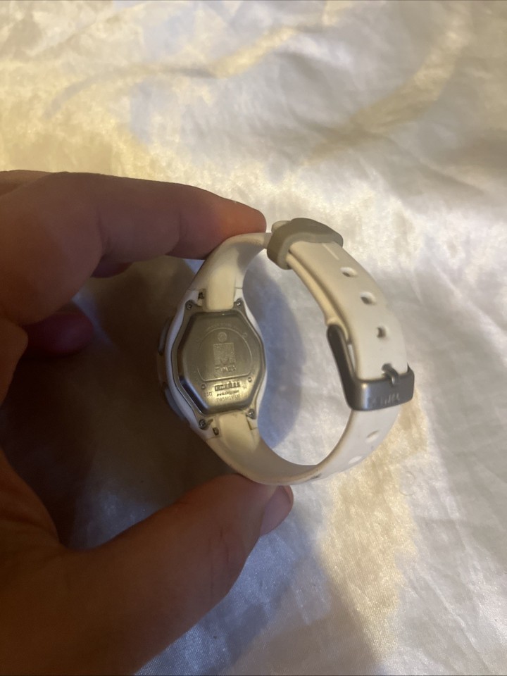 Timex Women's Ironman Transit 33mm Watch White Resin Strap & Rose Gold ...