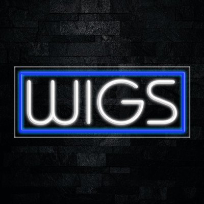 Wigs LED Neon Sign 30"L x 12"H #30312 | eBay