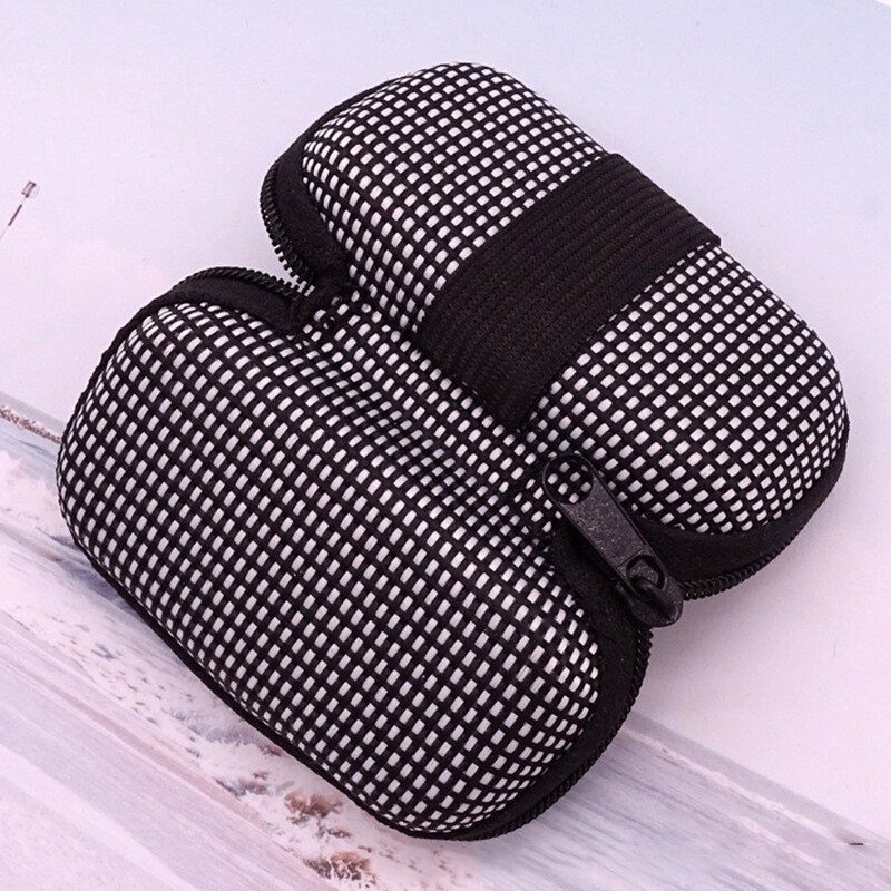 Portable EVA Zipper Box Folding Reading Glasses Box Protective Case ...