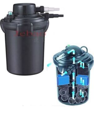 Jebao UV Pond Filter PF10E Koi Fish Pressure Upto 4000L 9 watt Ultra ...