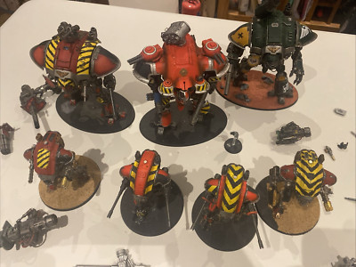 Warhammer 40k Imperial Knight Army Painted Dominus Questoris Armigers ...