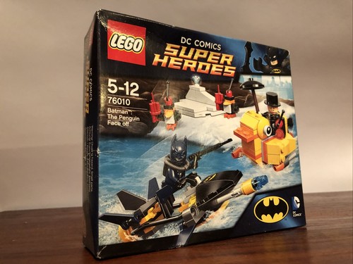 LEGO NEW IN BOX SEALED RETIRED DC Superheroes 76010 Batman The Penguin ...