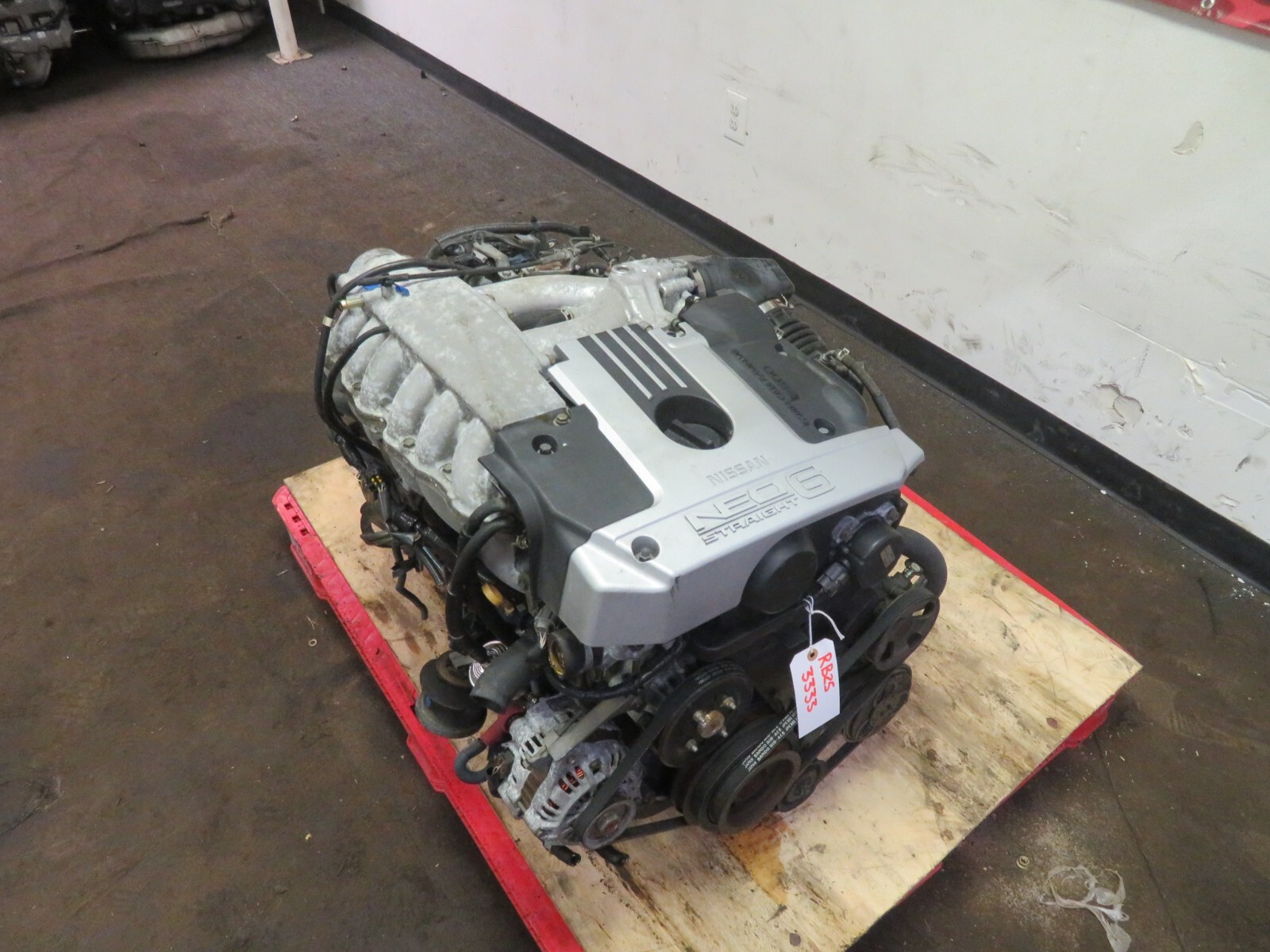 JDM Nissan Skyline R34 RB25DE NEO 2.5L Non Turbo Complete Engine ECU ...