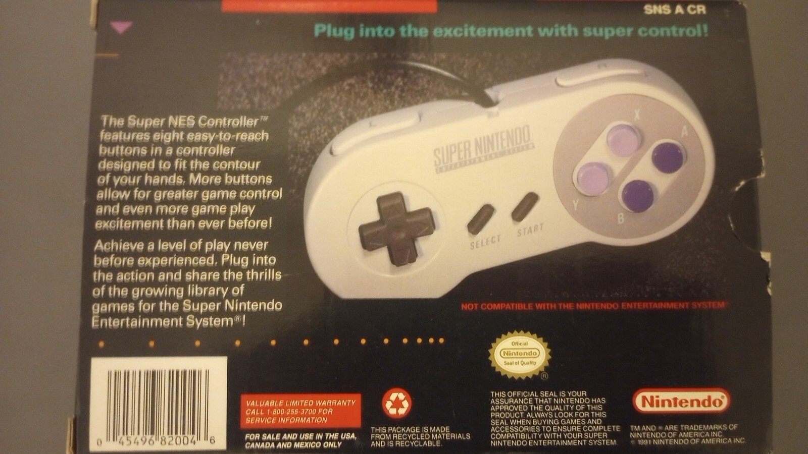 Nintendo SNSP-005 SNES Original Controller - Gray for sale online | eBay
