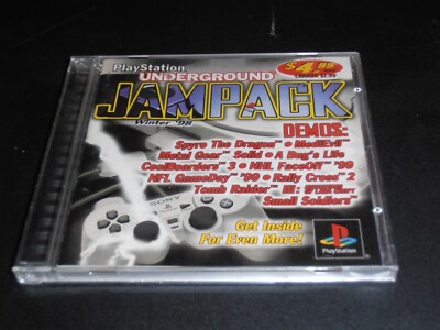 PlayStation Underground Jampack: Winter '98 (Sony PlayStation 1, 1998) Complete 711719429326| eBay