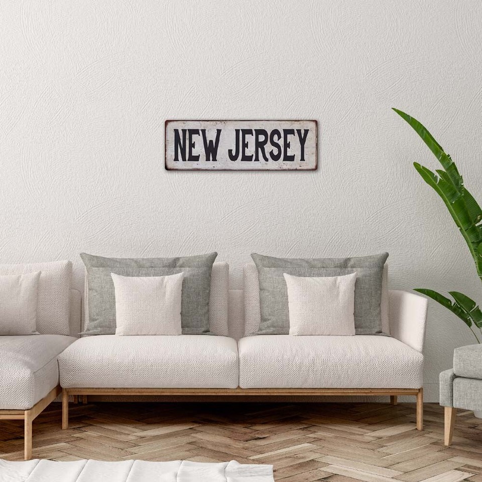 YOUR CITY Vintage Look Rustic Metal Sign City State 106180041001 | eBay