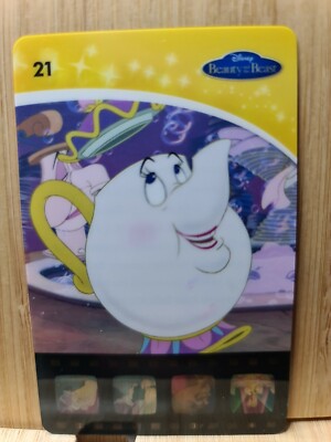 Disney Movie Stars🏆#21 MRS POTTS Woolworths Trading Card🏆FREE POST | eBay