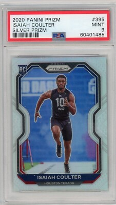 Isaiah Coulter 2020 Panini Prizm Silver Prizm rookie card PSA 9 | eBay