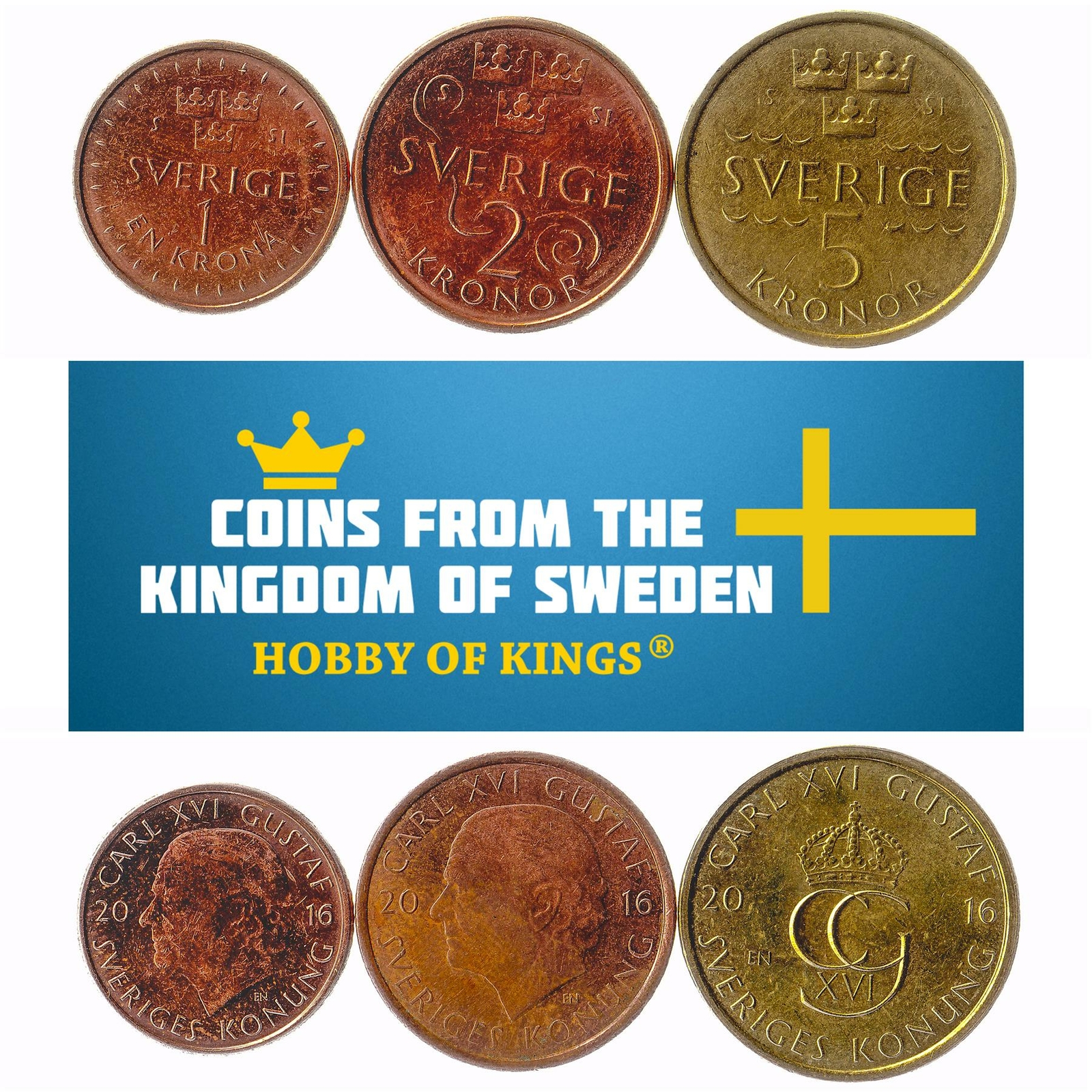 Swedish Krona Coins