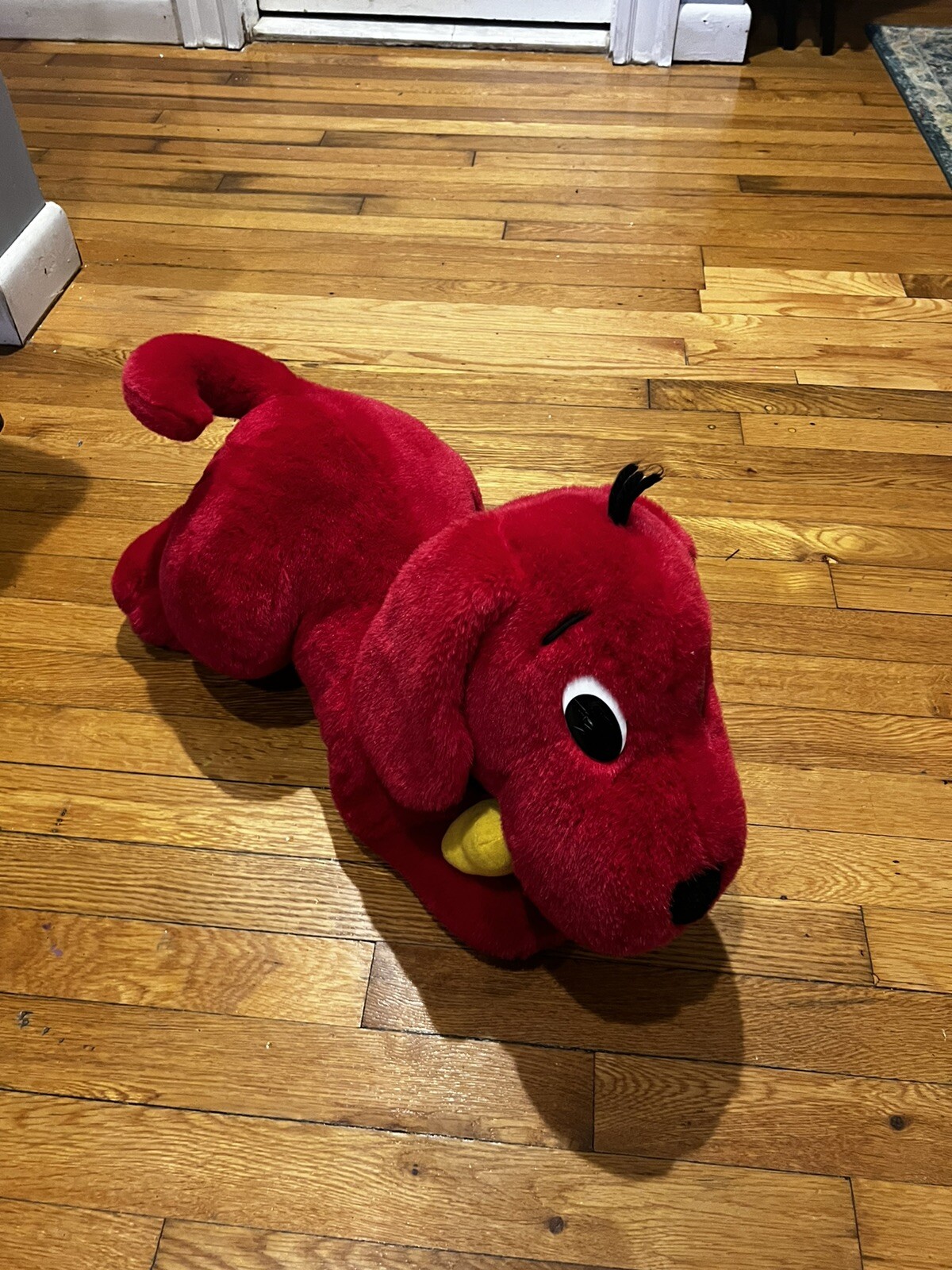 Clifford the Big Red Dog Barking Jumbo Plush Stuffed Animal Large 24 ...