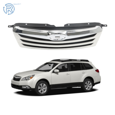 Plastic Silver Grill For Subaru Outback 2010 2011 2012 Front Grille ...