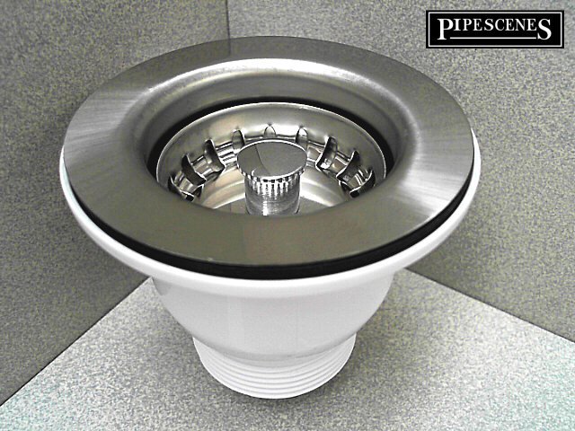McAlpine MBSWSS85 Mini 85mm Belfast Sink Basket Strainer Waste for sale ...
