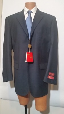 MANTONI Blazer Sport Jacket S140's Sz.46L 100% Virgin Wool NWT | eBay